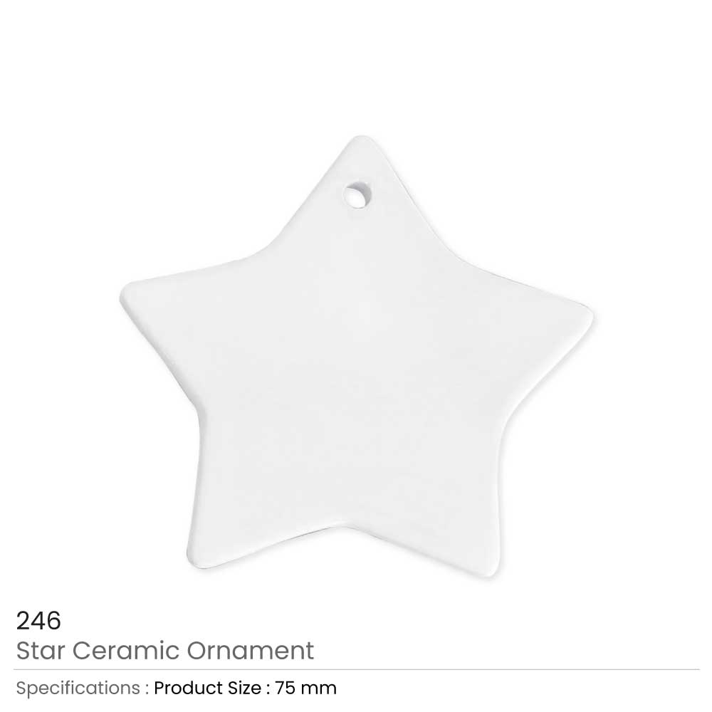 Decorative Stars Ceramics | Promotional Gifts Suppliers