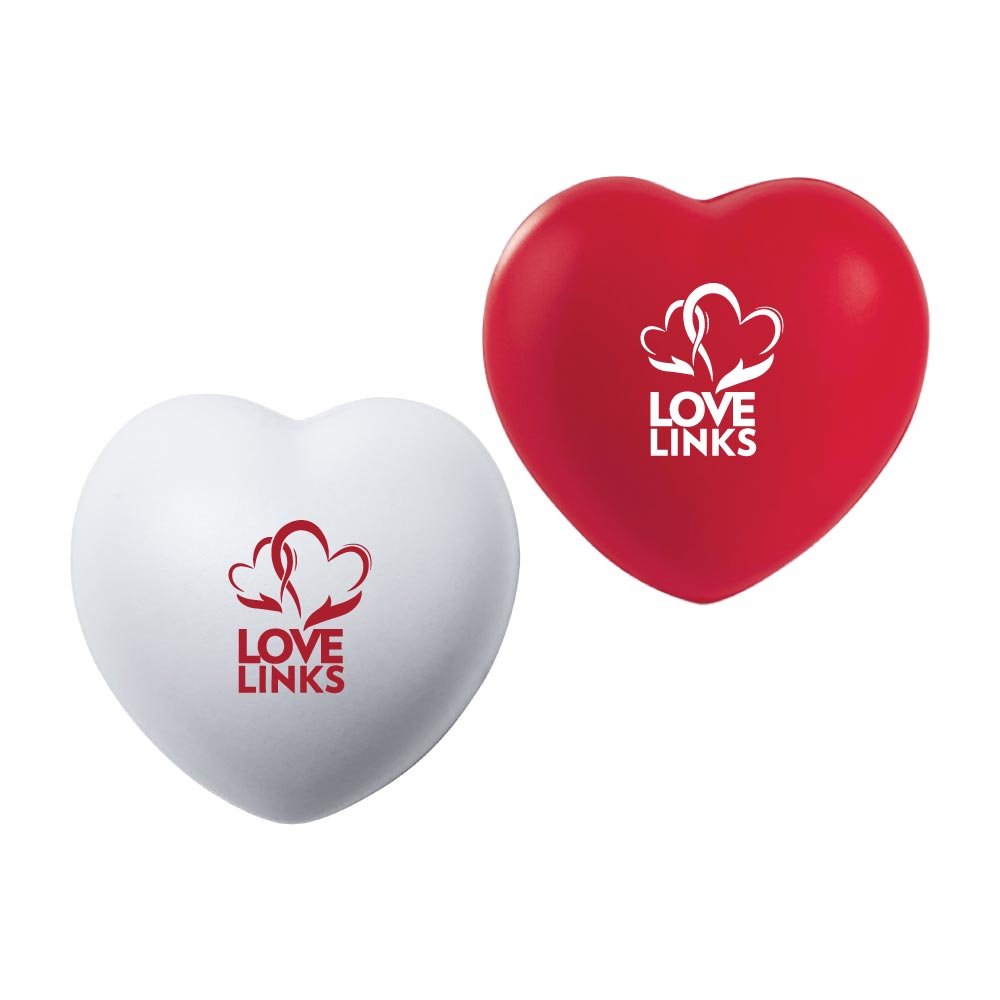 Personalized Anti-stress Hearts Shaped | Promotional Gifts Suppliers